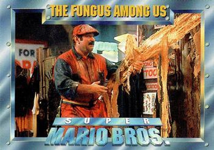 #75 The Fungus Among Us - 1993 SkyBox Super Mario Bros. – Isolated Cards