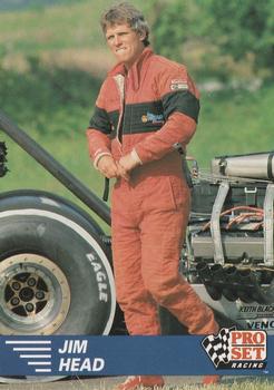 #12 Jim Head - 1991 Pro Set NHRA Racing – Isolated Cards