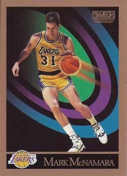 #139 Mark McNamara - Los Angeles Lakers - 1990-91 SkyBox Basketball ...