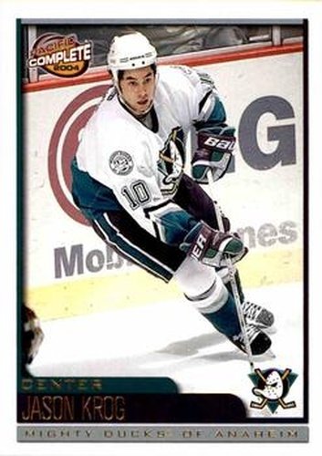 #14 Jason Krog - Anaheim Mighty Ducks - 2003-04 Pacific Complete Hocke ...