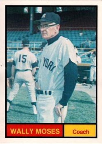 #27 Wally Moses - New York Yankees -1982 Galasso 1961 World Champions ...