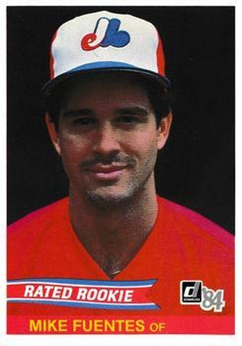#40 Mike Fuentes - Montreal Expos - 1984 Donruss Baseball – Isolated Cards