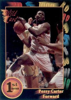 #44 Perry Carter - Ohio State Buckeyes - 1991-92 Wild Card Basketball ...