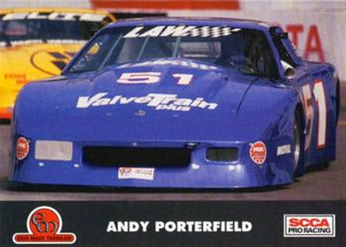 #65 Andy Porterfield's Car - 1992 Erin Maxx Trans-Am Racing – Isolated ...