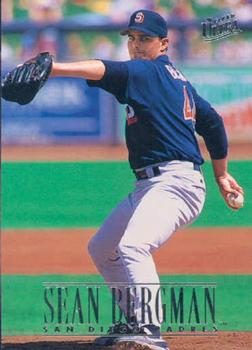 #554 Sean Bergman - San Diego Padres - 1996 Ultra Baseball – Isolated Cards
