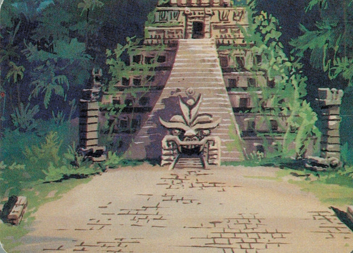 #155 Palace of Doom - 1986 G.I. Joe Action Cards – Isolated Cards